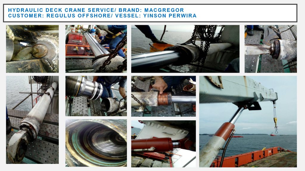 Hydraulic Deck Crane Servicing – TTS Marine